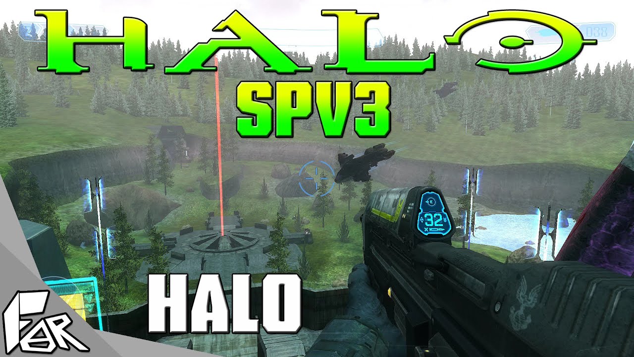 Halo SPV3 Mod Release Gameplay HALO (Free Download Below) - YouTube