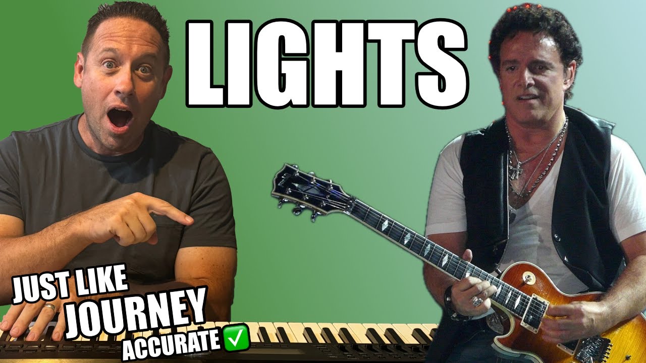 Learn To Play Piano | Lights - Journey | Accurate Lesson | Easy ...