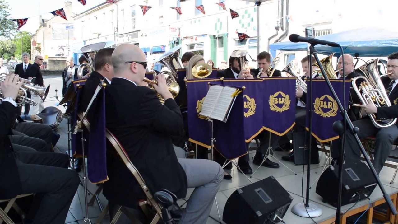 The Brighouse & Rastrick Brass Band Perform The Dambusters Theme LIVE ...