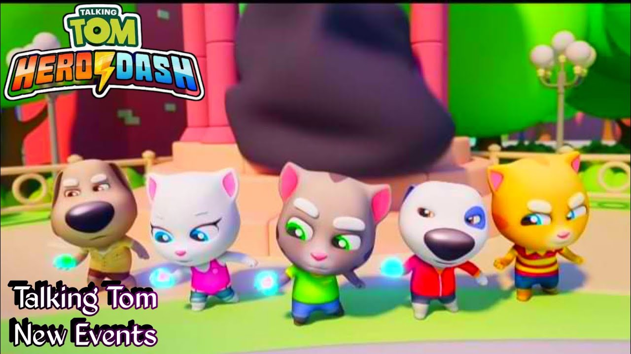 Talking Tim Hero Dash : Talking Tom Specail Events Golden Tomb Hit 4 ...