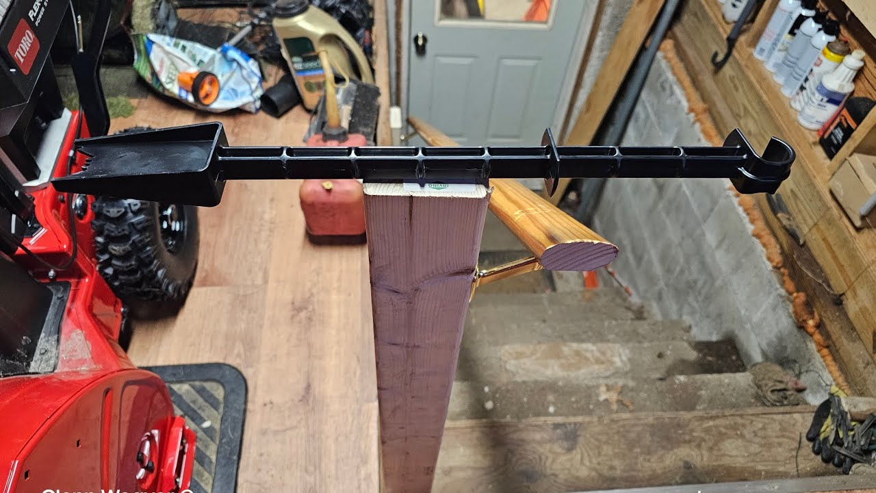 Mounted A New Chute Clearing Tool On My Toro E26 26" Snow Blower - YouTube