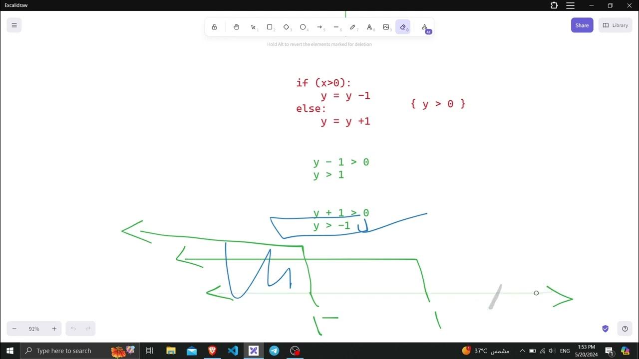 تصحيح لشرح أخر مسأله في Weakest Precondition - YouTube