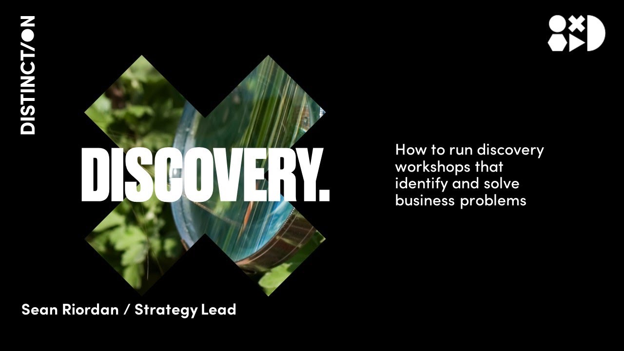 Webinar: How to run a discovery workshop - YouTube