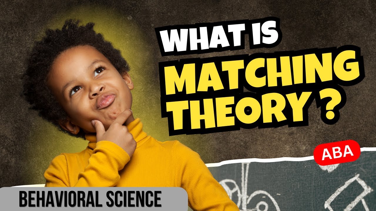 Matching Theory Explained: Choice Behavior & Reinforcement Variables ...
