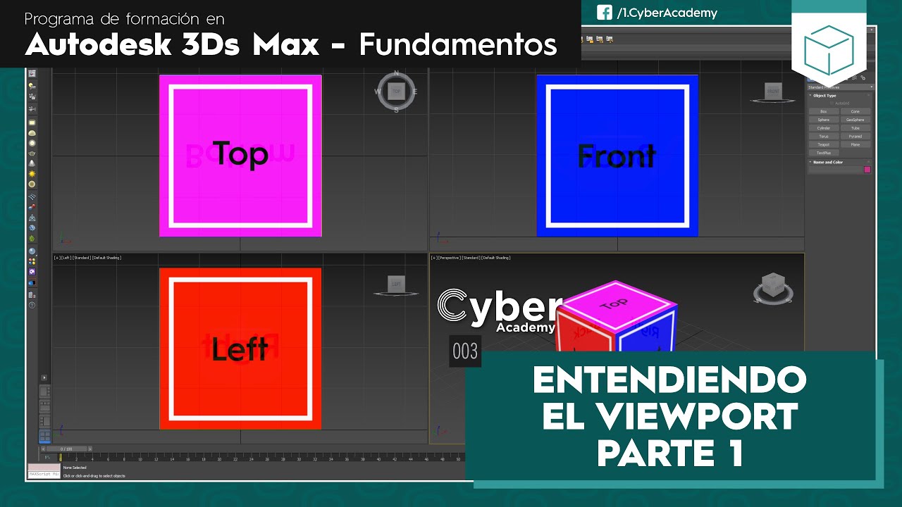 3 - Entendiendo el Viewport - Parte 1 - Autodesk 3Ds Max - Fundamentos ...