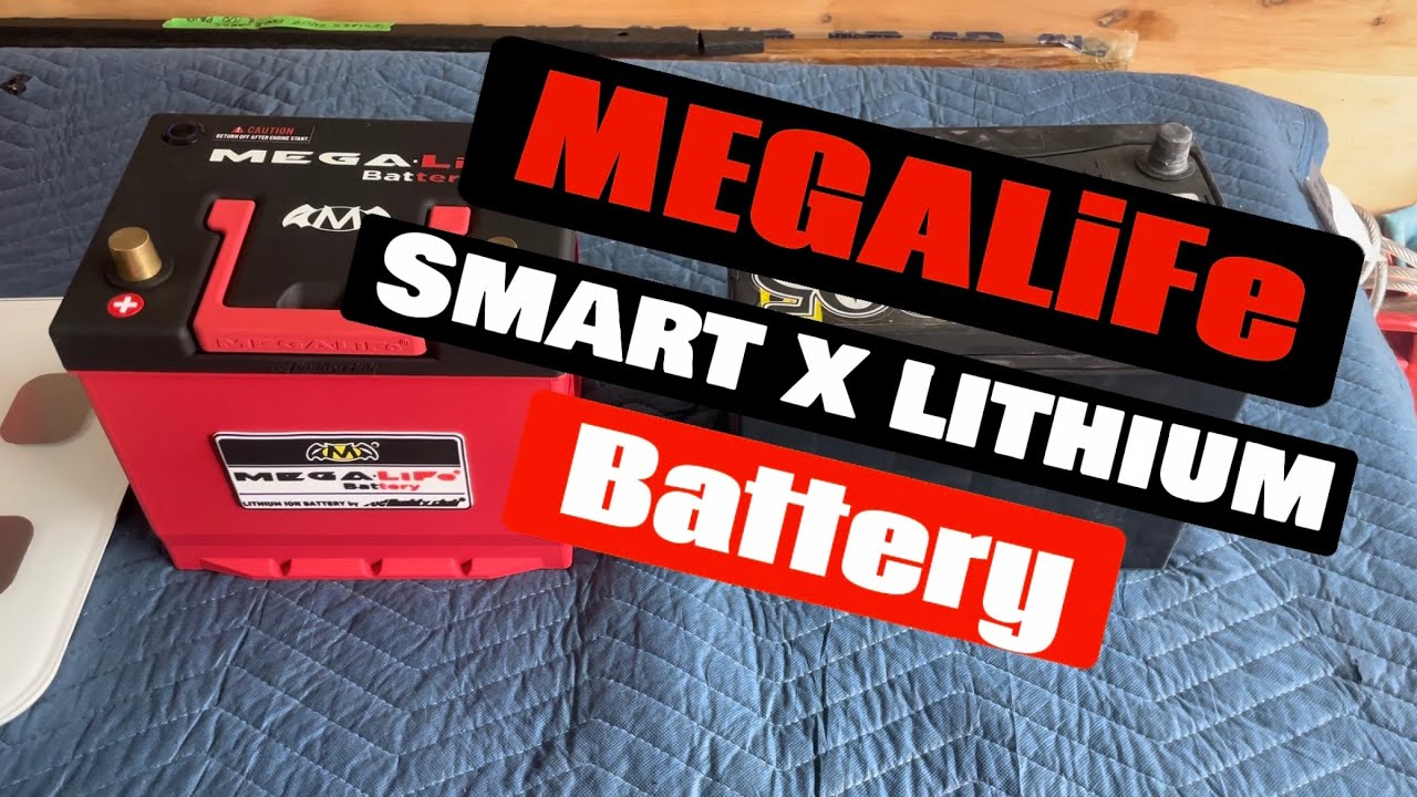 MEGALiFe Battery upgrade for the 240z! - YouTube