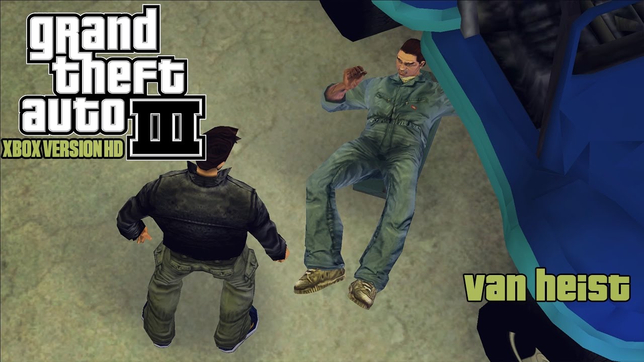GTA III Xbox Version HD Mod Mission #9 - Van Heist - GTA 3 Xbox Version ...