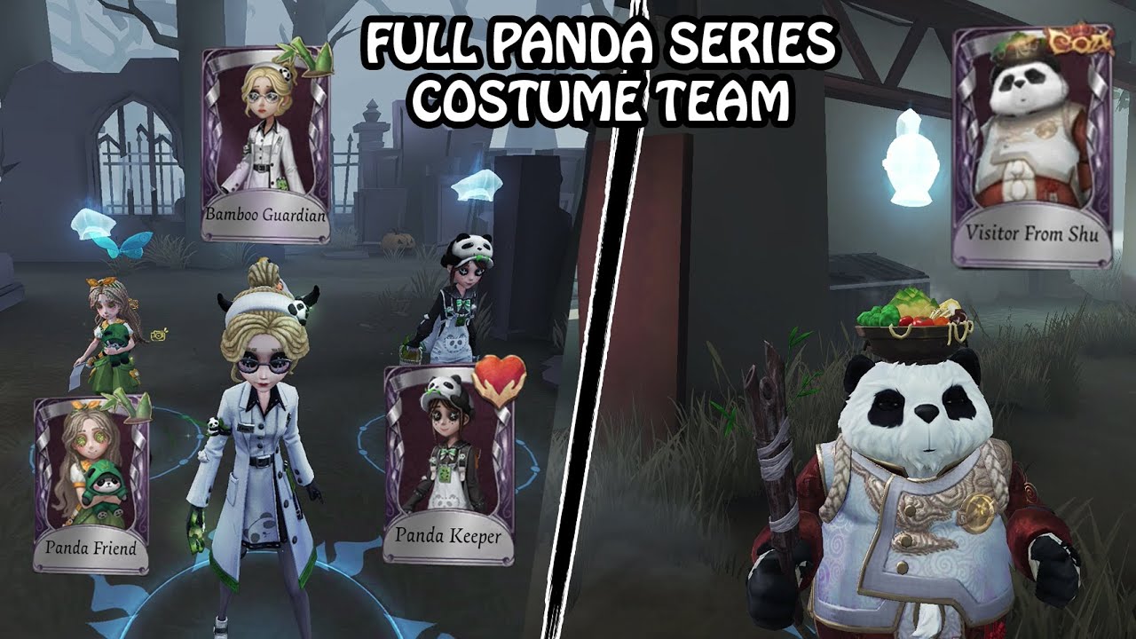 Full Panda Series Team - Tarot (Identity v) - YouTube