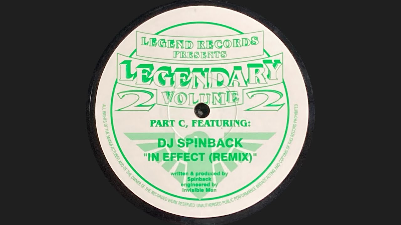 Dj Spinback - In Effect ( Remix ) Legend Records - YouTube