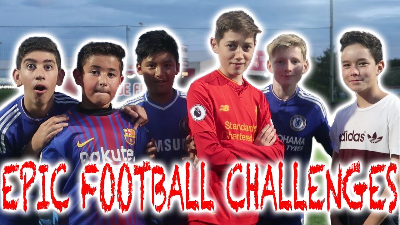 Epic Kids Football Challenges: (With Crossbar Challenge and Dizzy ...