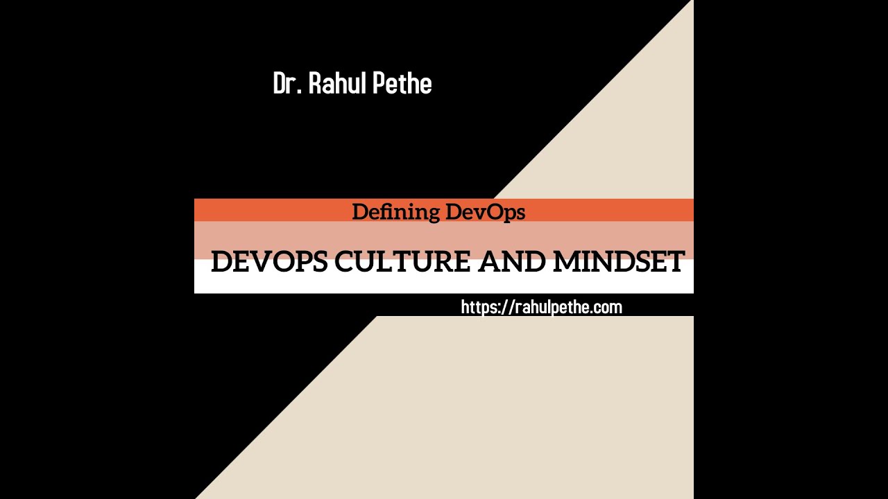 DEVOPS MINDSET AND CULTURE : Lesson -2- Defining DevOps - YouTube