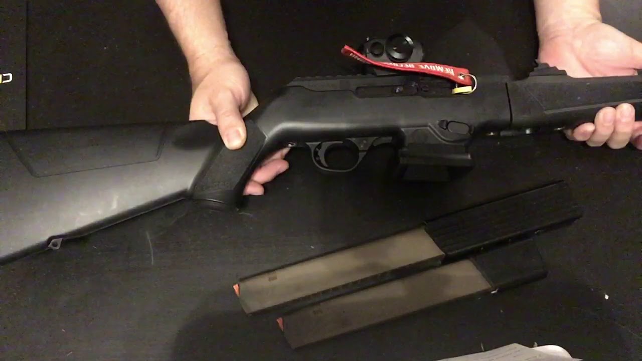 My set up for the Ruger PC Carbine for shooting USPSA - YouTube