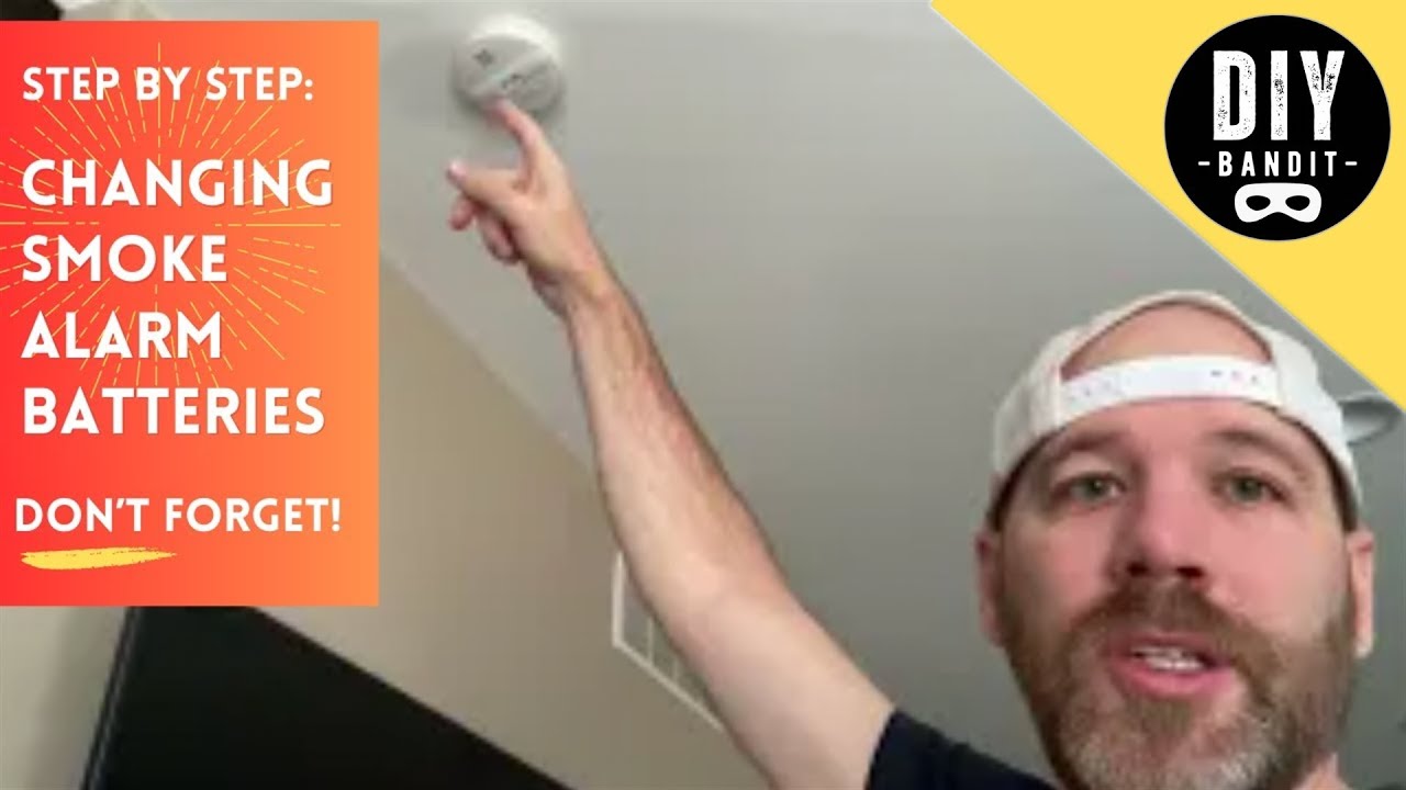 🔥 Keep Your Home Safe! How To Easily Change Smoke Alarm Batteries (Step ...