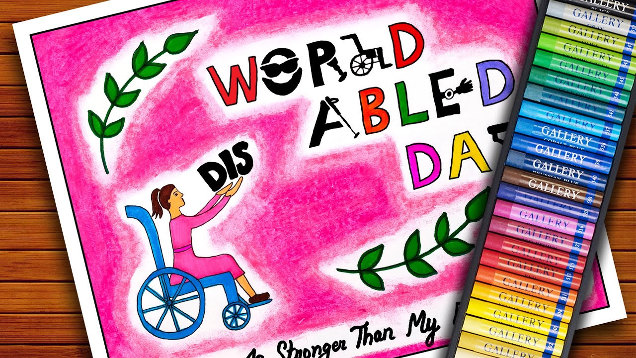 World Disabled Day Drawing | World Handicapped Day Drawing ...