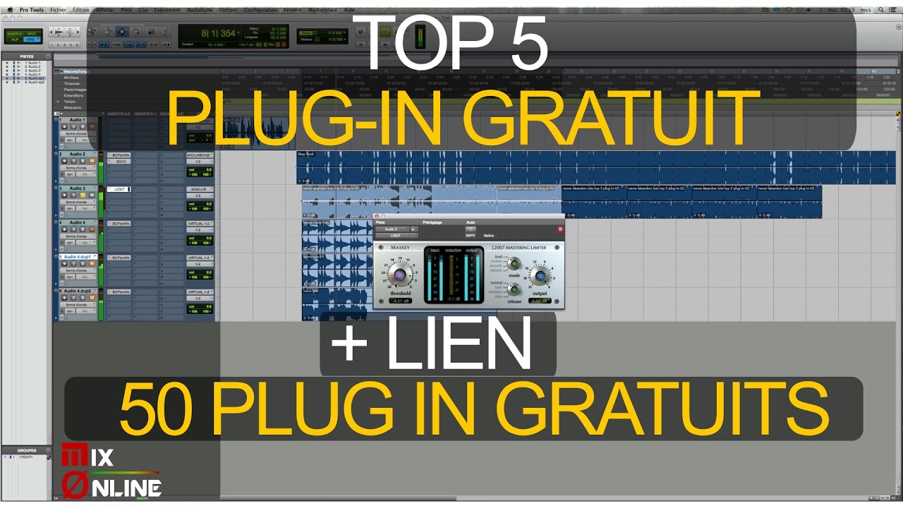 Top 5 des Plug ins gratuits1 - YouTube