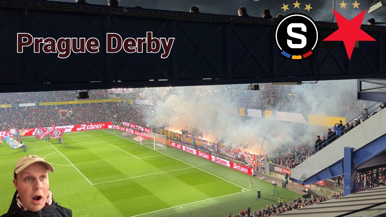ENGLISHMAN'S FIRST PRAGUE DERBY - AC Sparta Praha vs SK Slavia Praha 🇨🇿 ...