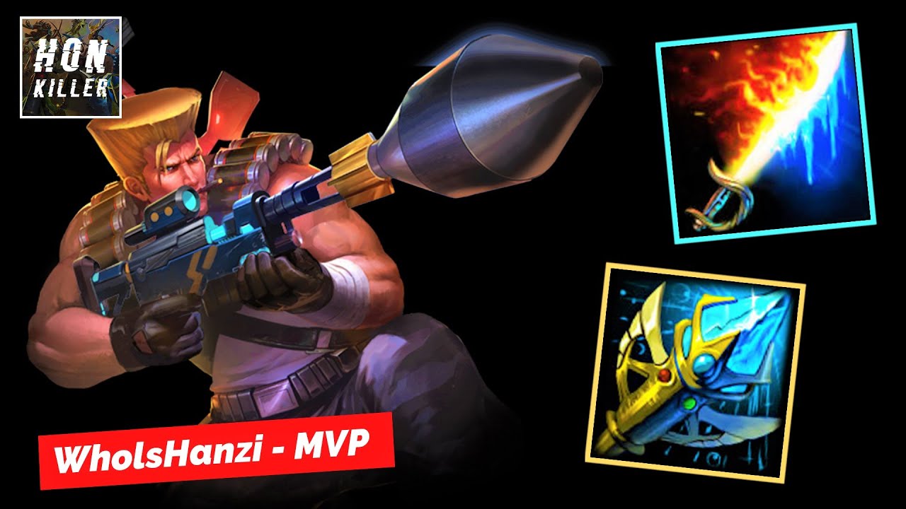 HoN Master Of Arms DAWNBRINGER with STAFF OF THE MASTER - MVP - YouTube
