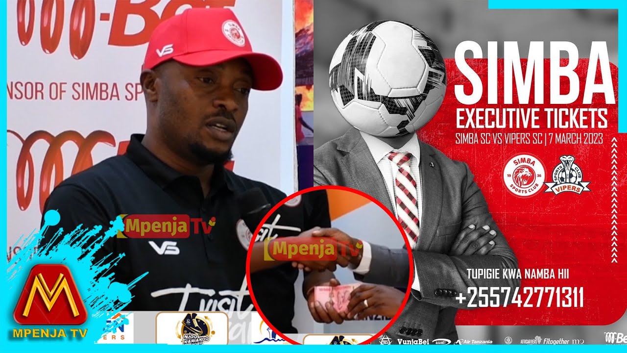 SIMBA BABA LAO! MRATIBU WA SIMBA ABAS ALLY APOKEA TIKETI 100 KUTOKA ...