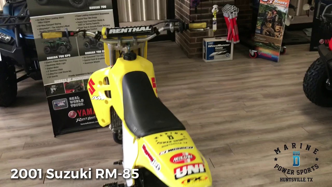 2001 Suzuki Rm 85 - YouTube