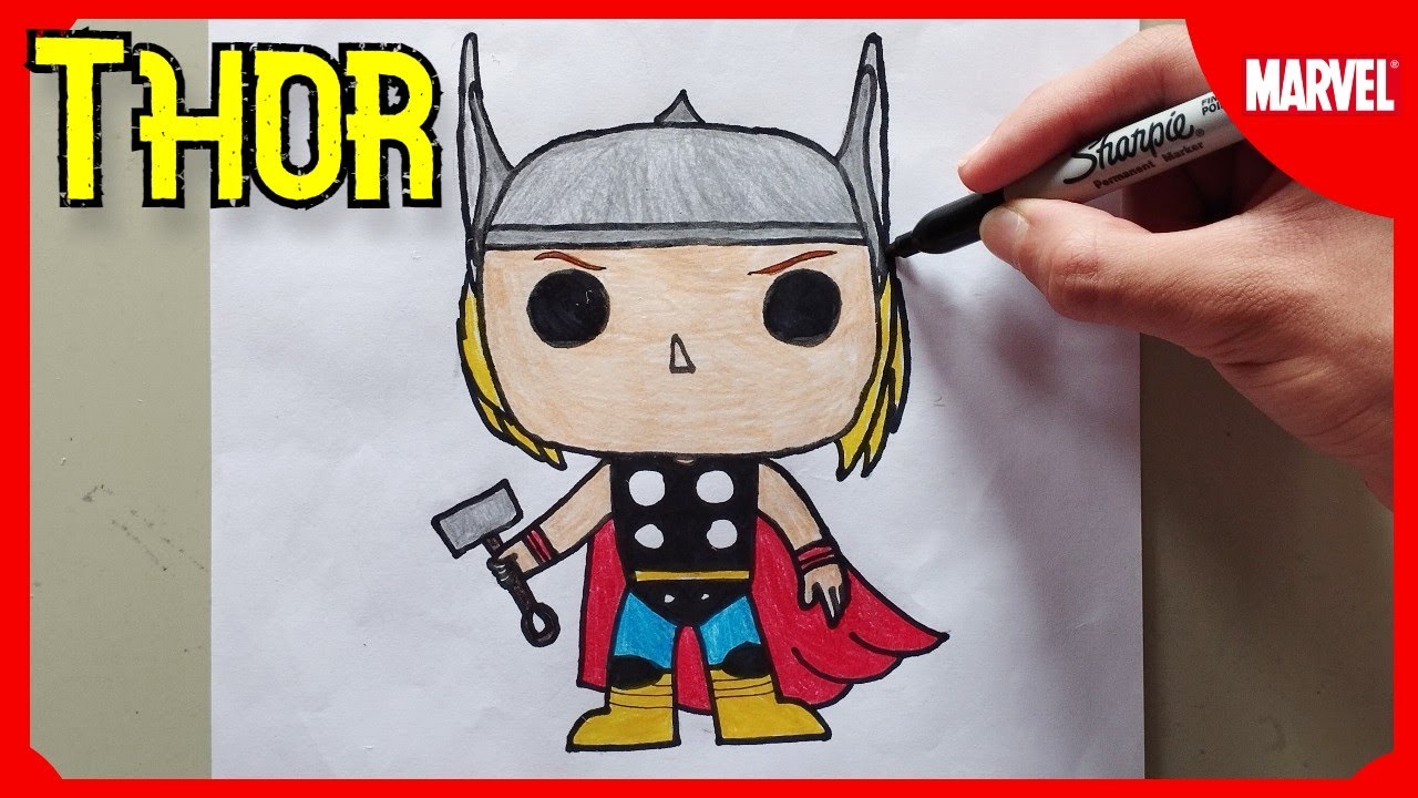 Dibujo Facil De Thor Cómo Es Posible Que Thor, Siendo Un Dios De