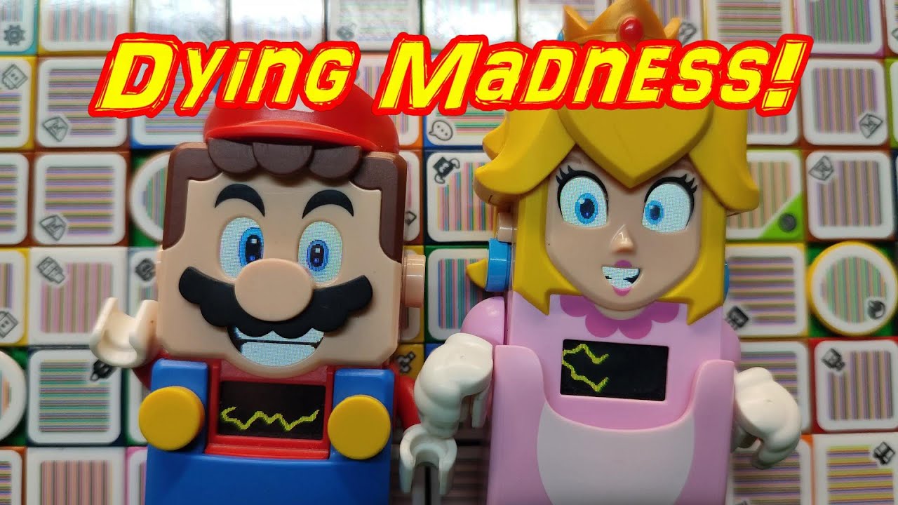 LEGO Mario & Peach Monster Madness Dead with 999 coins / Action Brick ...