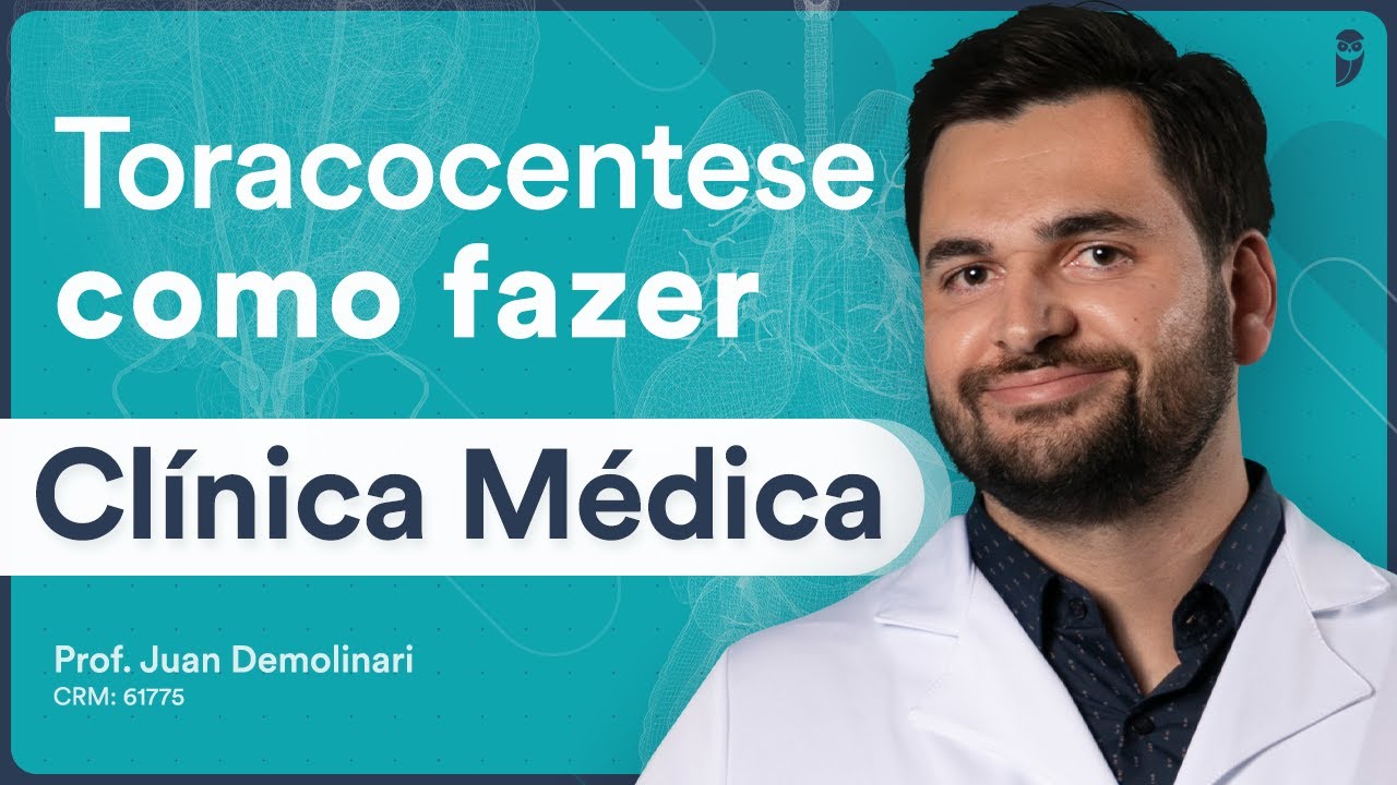 Toracocentese: Como fazer? - Aula de Clínica Médica para Residência ...