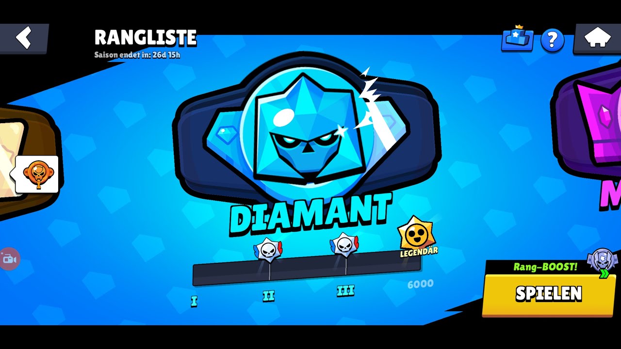 Brawl Stars - Rangliste -/- Diamant Rang / Ranking -/- Diamond Rank ...
