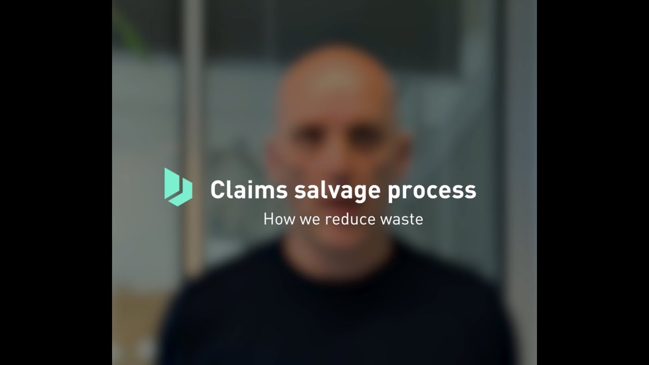 Claims salvage process - How we reduce waste - YouTube