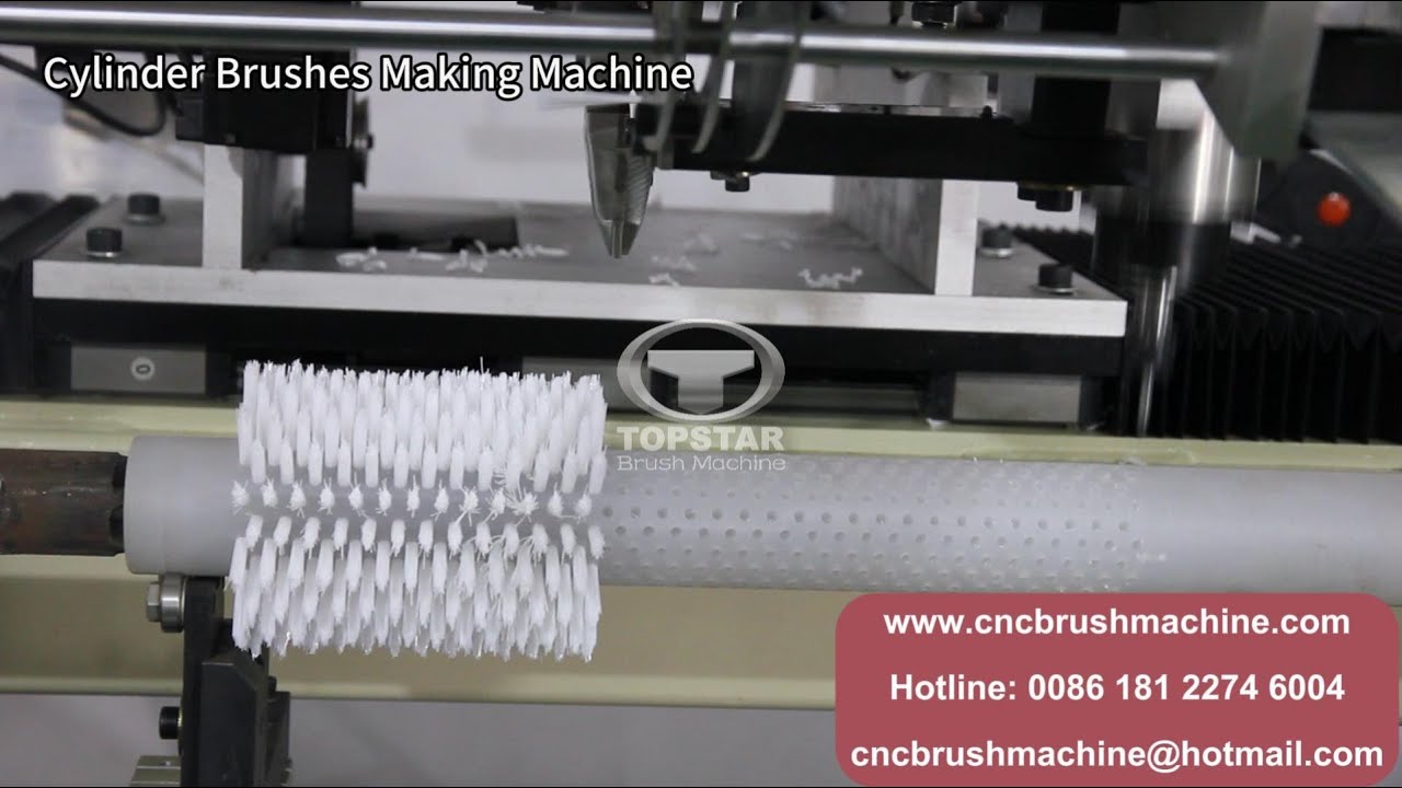 Cylinder Brushes Making Machine, TOPSTAR Brush Machine, Quality Pioneer ...