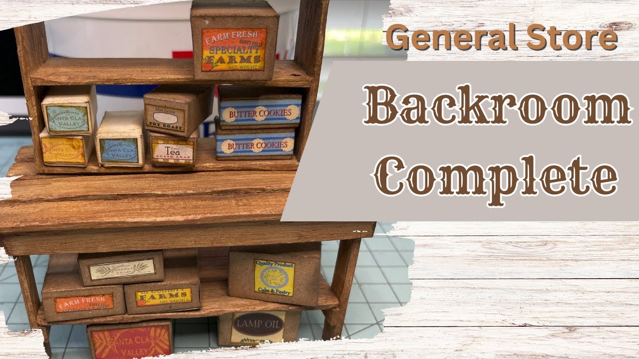 The back room of the General Store is full and complete/Plus a mini ...