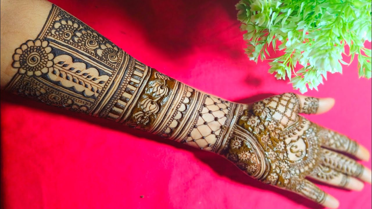 Mehndi Kaise lage, Mehndi Laganor Soj Upai, Mehndi Design Korer Easy ...