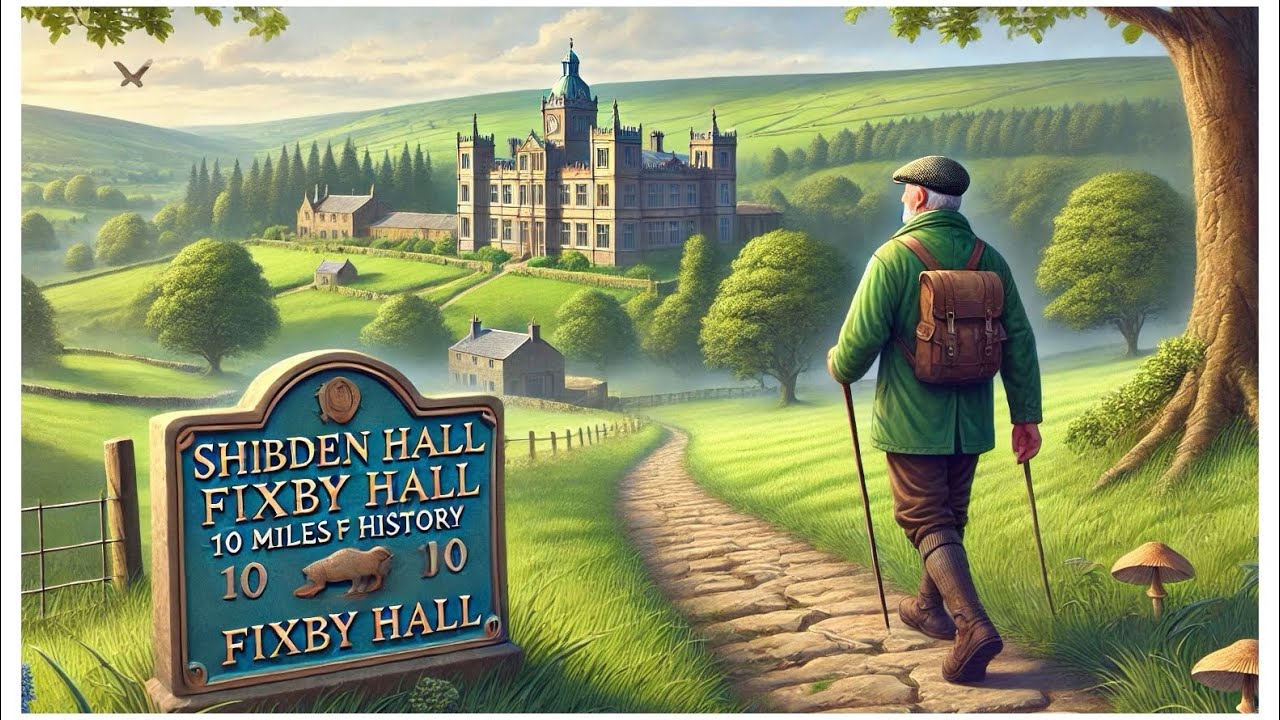 Shibden Hall To Fixby Hall Via The PackHorse Route - YouTube