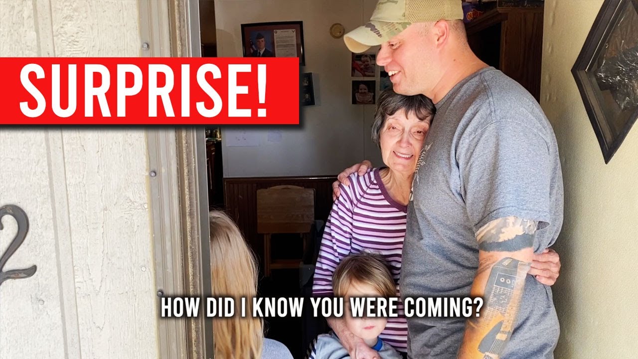 Military Son Surprises Mom After 15 Years Away In Japan Youtube