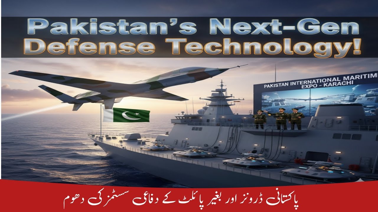 Pakistan Unveils Next-Gen Military Drones | Maritime Expo Karachi 2025 ...