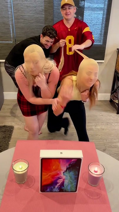 The first to blow the candle out wins! - YouTube