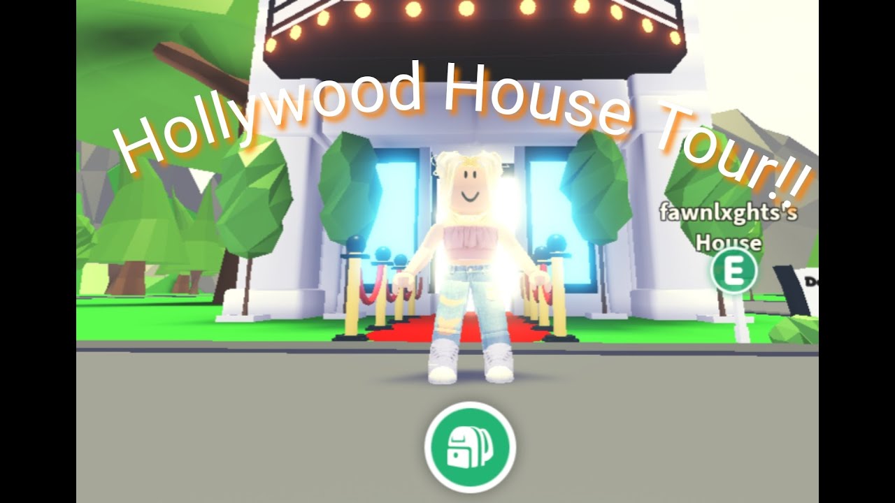 Adopt Me Hollywood House Tour - YouTube