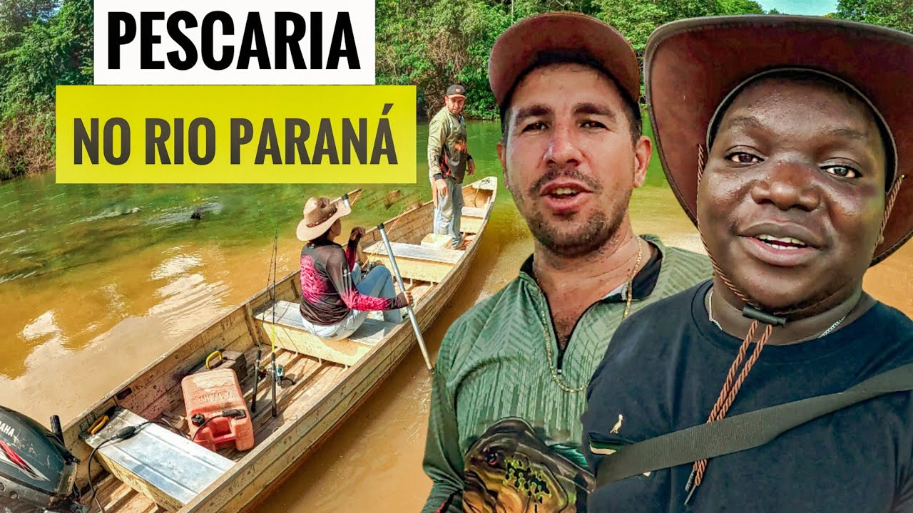 HOJE A PESCARIA FOI NO RIO PARANÁ - COM A PARTICIPAÇÃO ESPECIAL DO ...