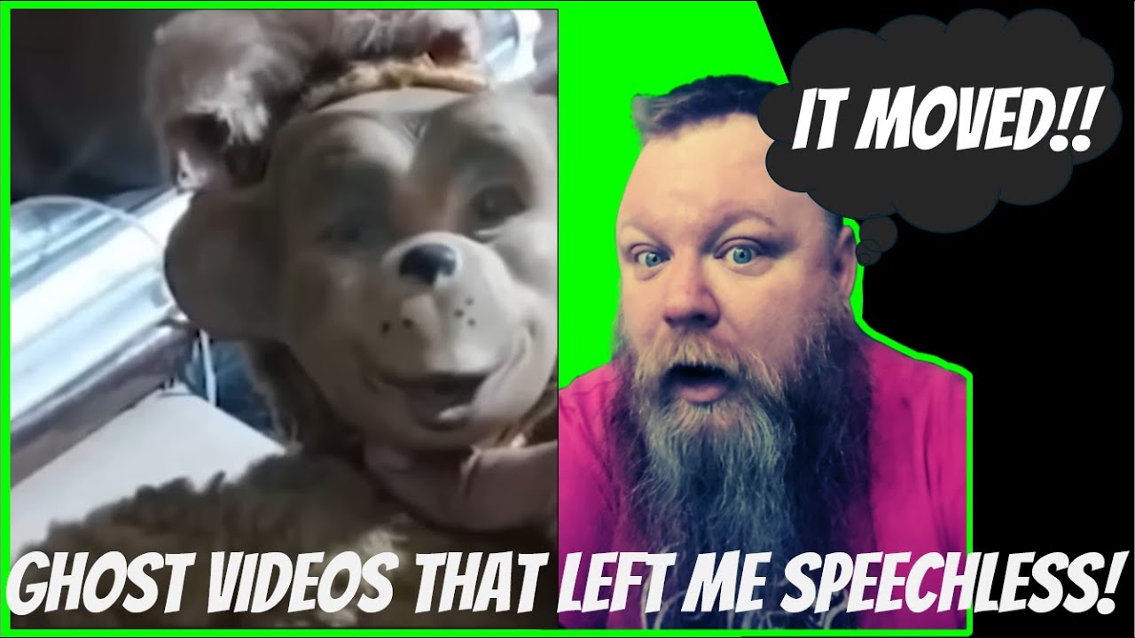 Ghost Videos That Left Me Speechless! - Scary Video Reaction - YouTube