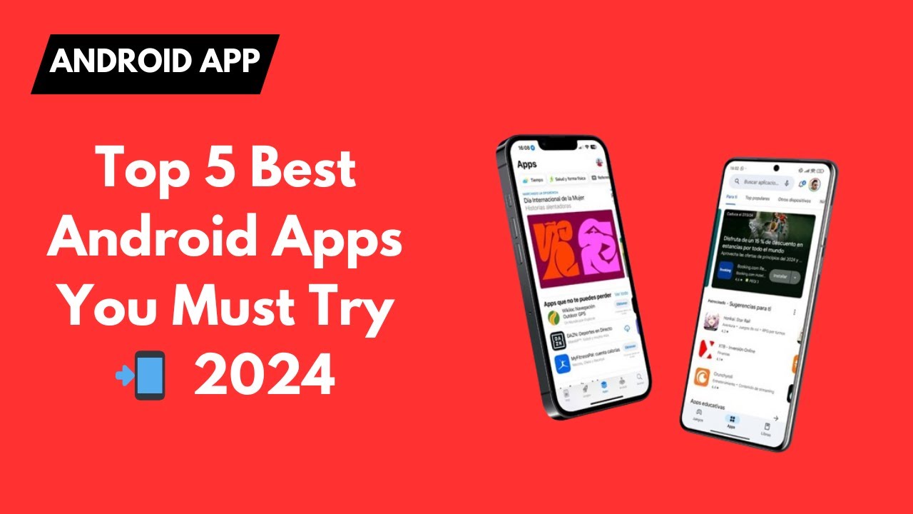 Top 5 Best Android Apps You Must Try 2024 #androidapp - YouTube