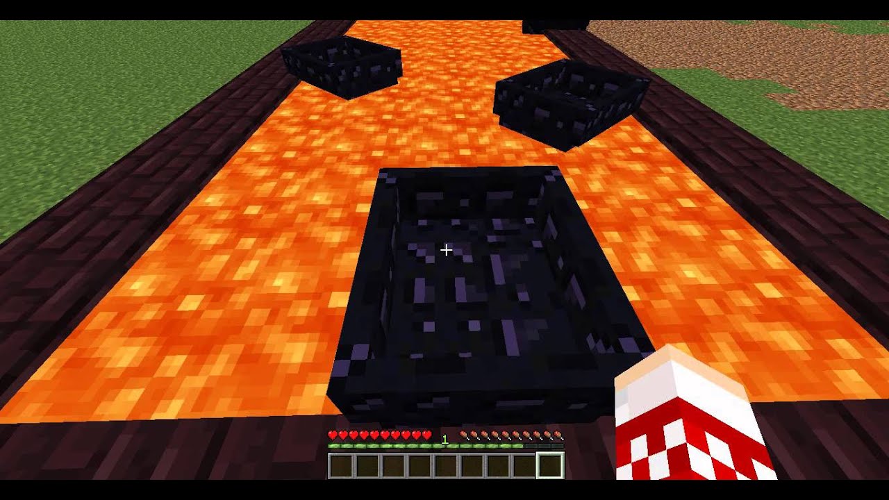 Minecraft mod Showcase: Obsidian Boat Mod! - YouTube