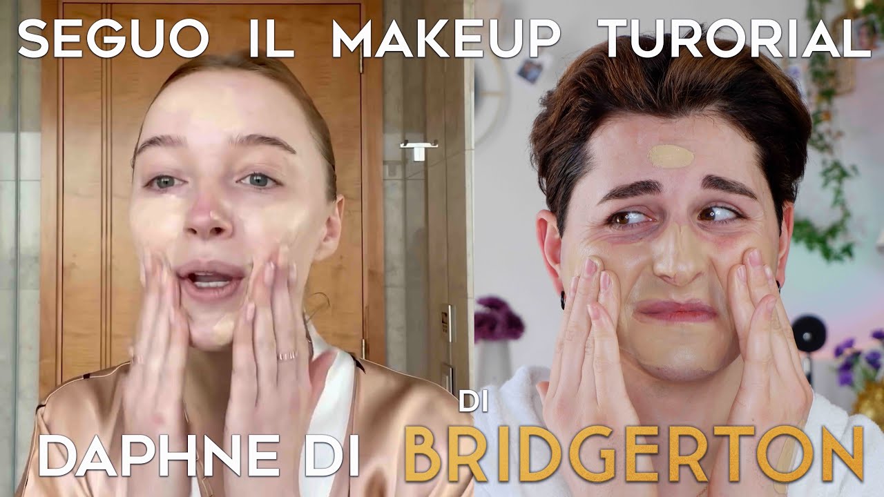 SEGUO IL MAKEUP TUTORIAL DI DAPHNE DI BRIDGERTON 👑 - YouTube