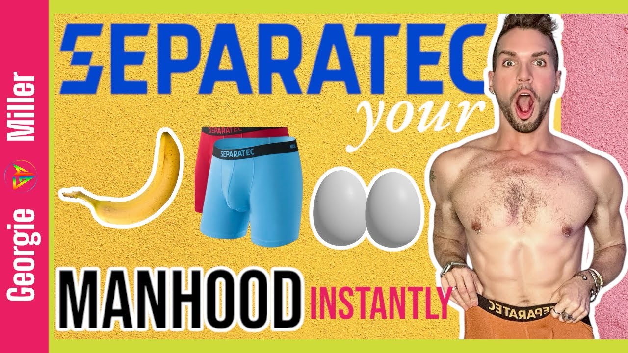 The Underwear That Separates Your 🍌 & 🥚s?! | Separatec Try-On Haul ...
