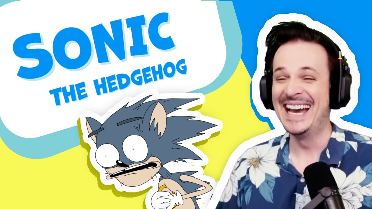 Bajo Voices a Homeless Sonic the Hedgehog - Animated Improv - YouTube