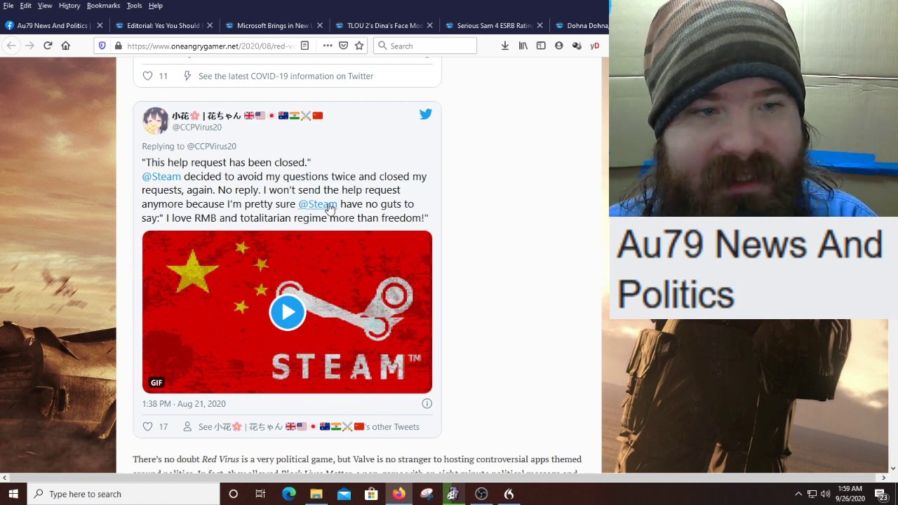 Red Virus, Anti CCP game Banned From Steam - YouTube