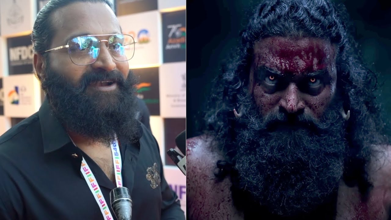 Actor Rishab Shetty About Kantara Part 1 @ IFFI Goa Red Carpet | MS ...