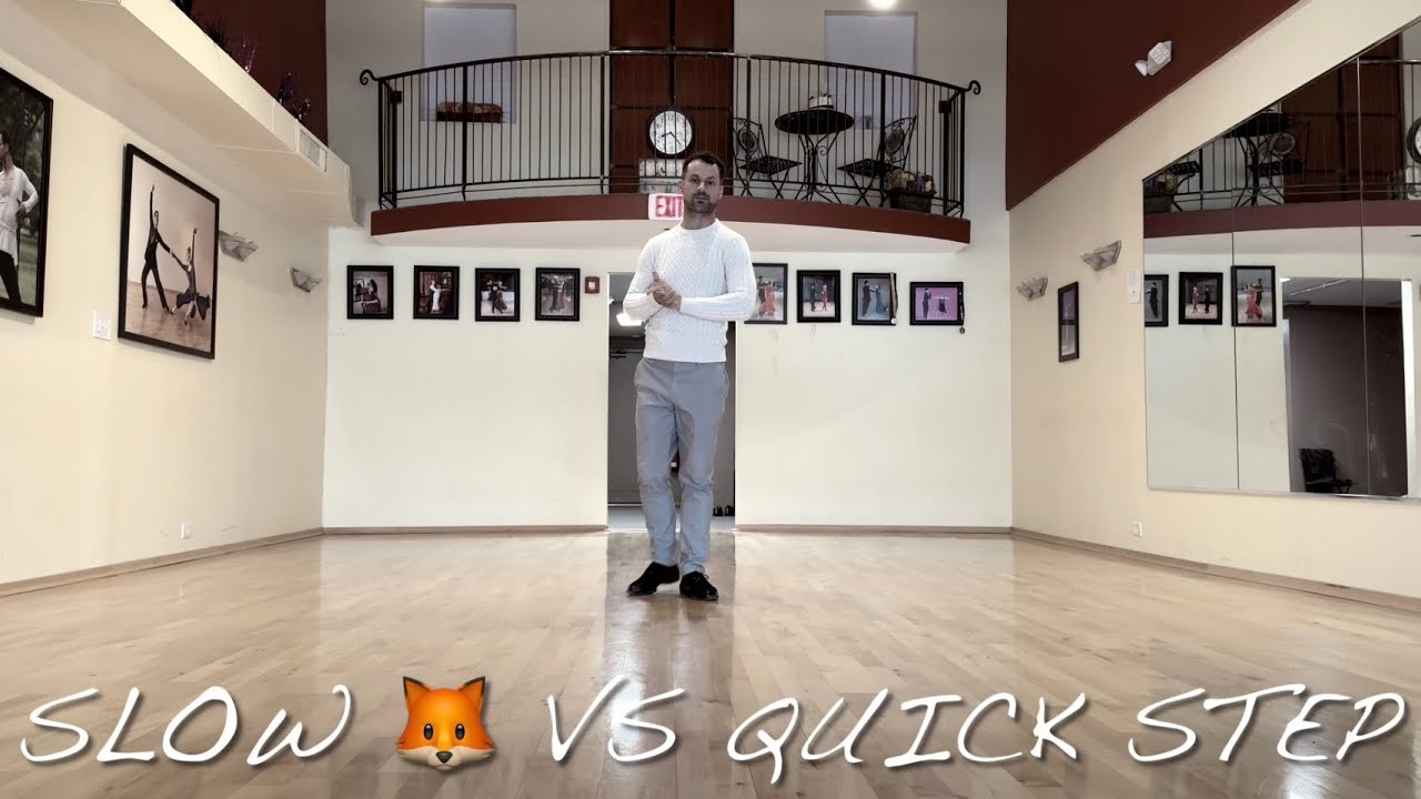 Slow Foxtrot vs QuickStep | Basics | Foundation - YouTube
