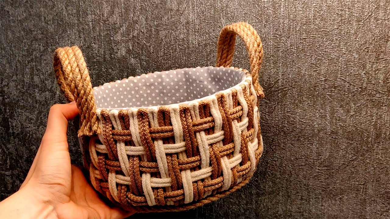 🔊🔊🔊 I make a lot of beautiful storage baskets and make money - YouTube