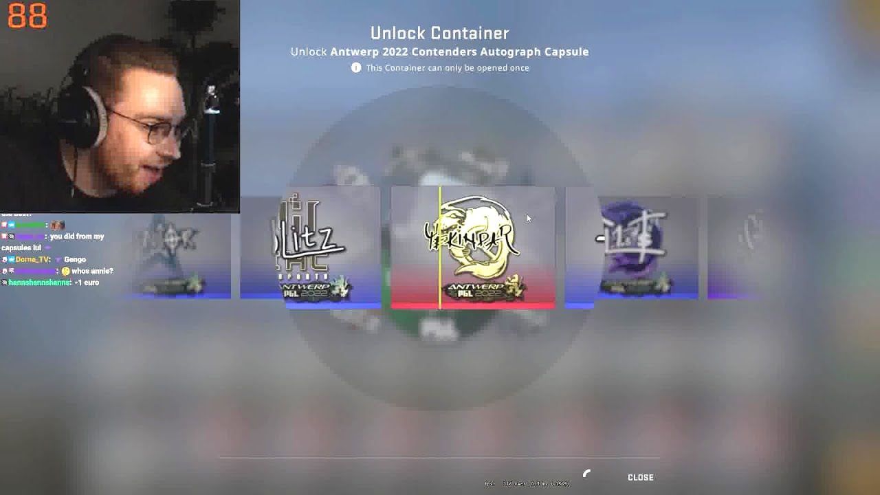 ohnePixel goes crazy unboxing gold sticker - YouTube