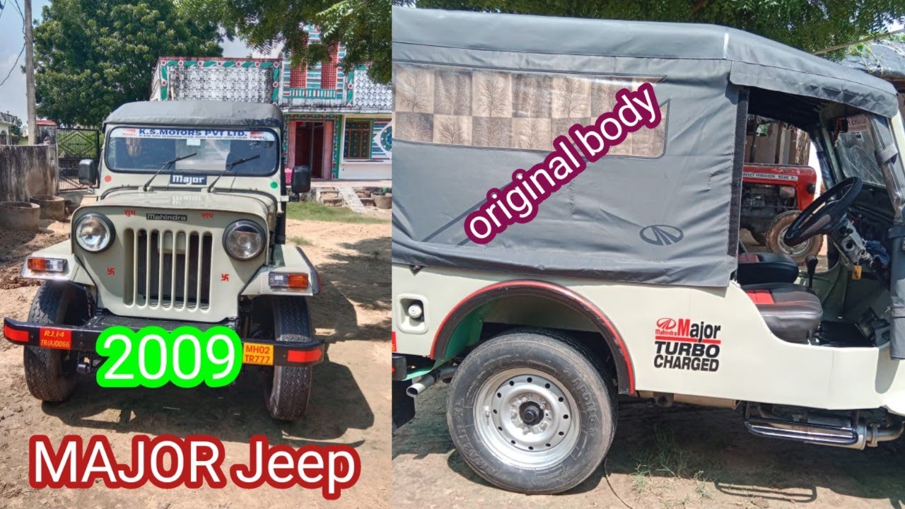 Mahindra major , second hand major Jeep, model 2009,old model major ...