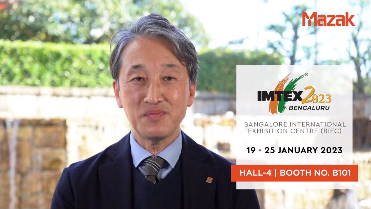 Invitation to IMTEX 2023 | Mr. Hiroyuki Yamazaki - YouTube